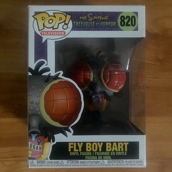 Funko | Toys | Funko Pop The Simpsons Treehouse Of Horror Fly Boy Bart ...